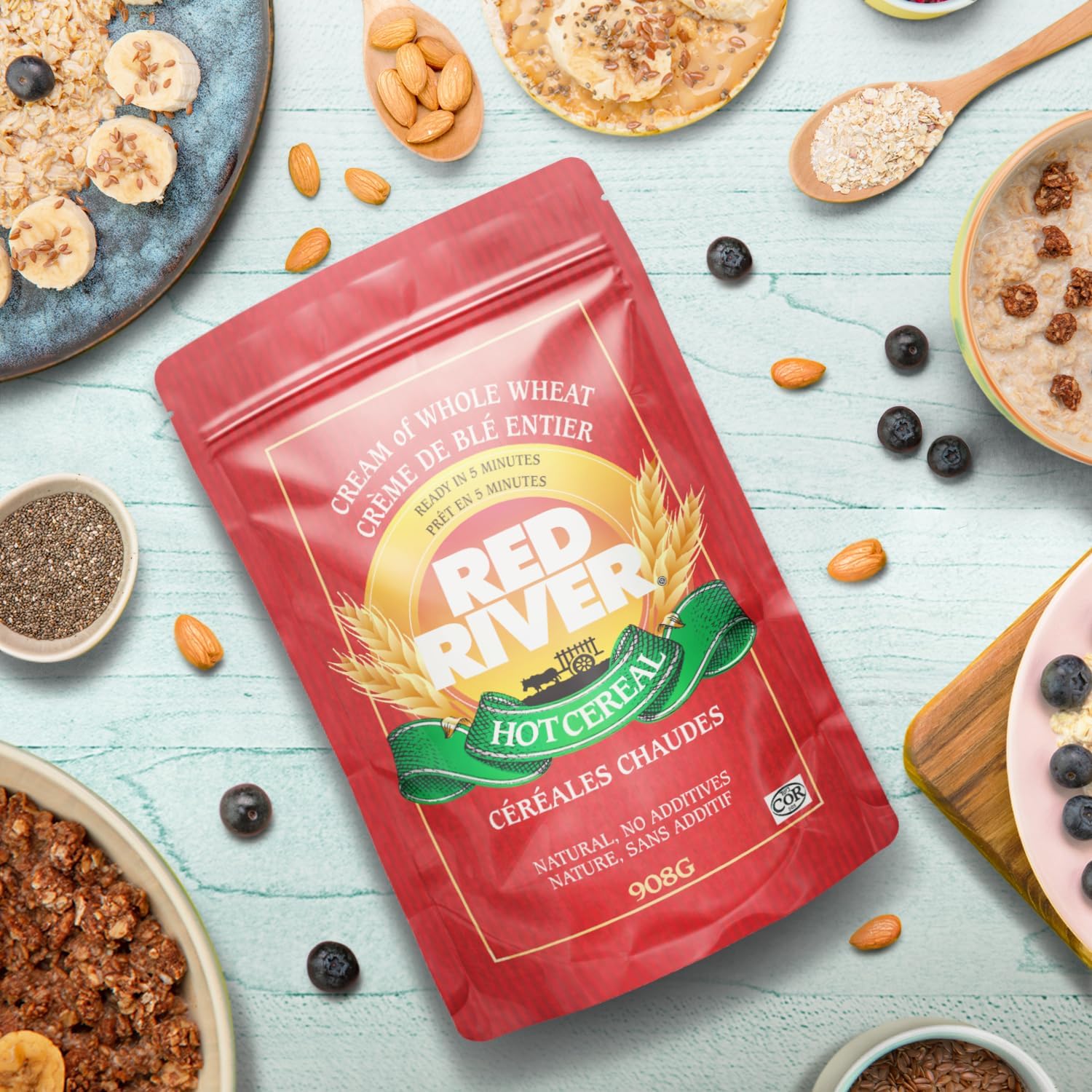 New! Red River CREAM OF WHOLE WHEAT Cereal 908g (Not original) – Online ...