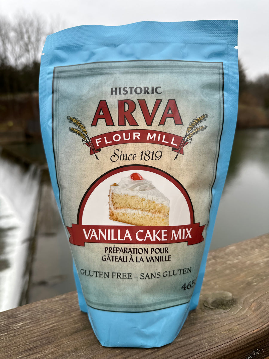 Arva Flour Mills GF Vanilla Cake Mix 465g – Online Arva Flour Mill