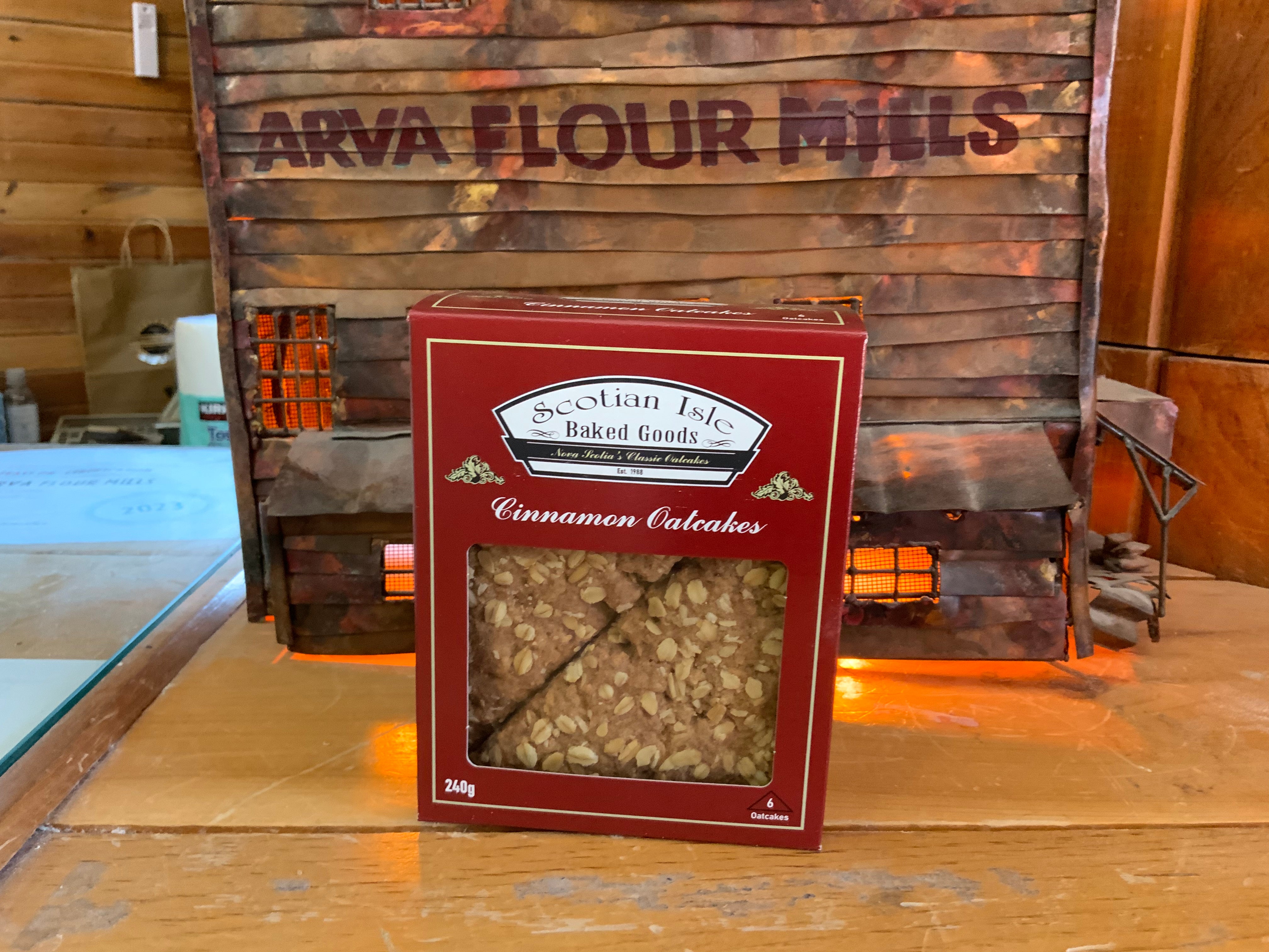 Arva Flour Mills - Scotia Isle Cinanamon Oatcakes – Online Arva Flour Mill