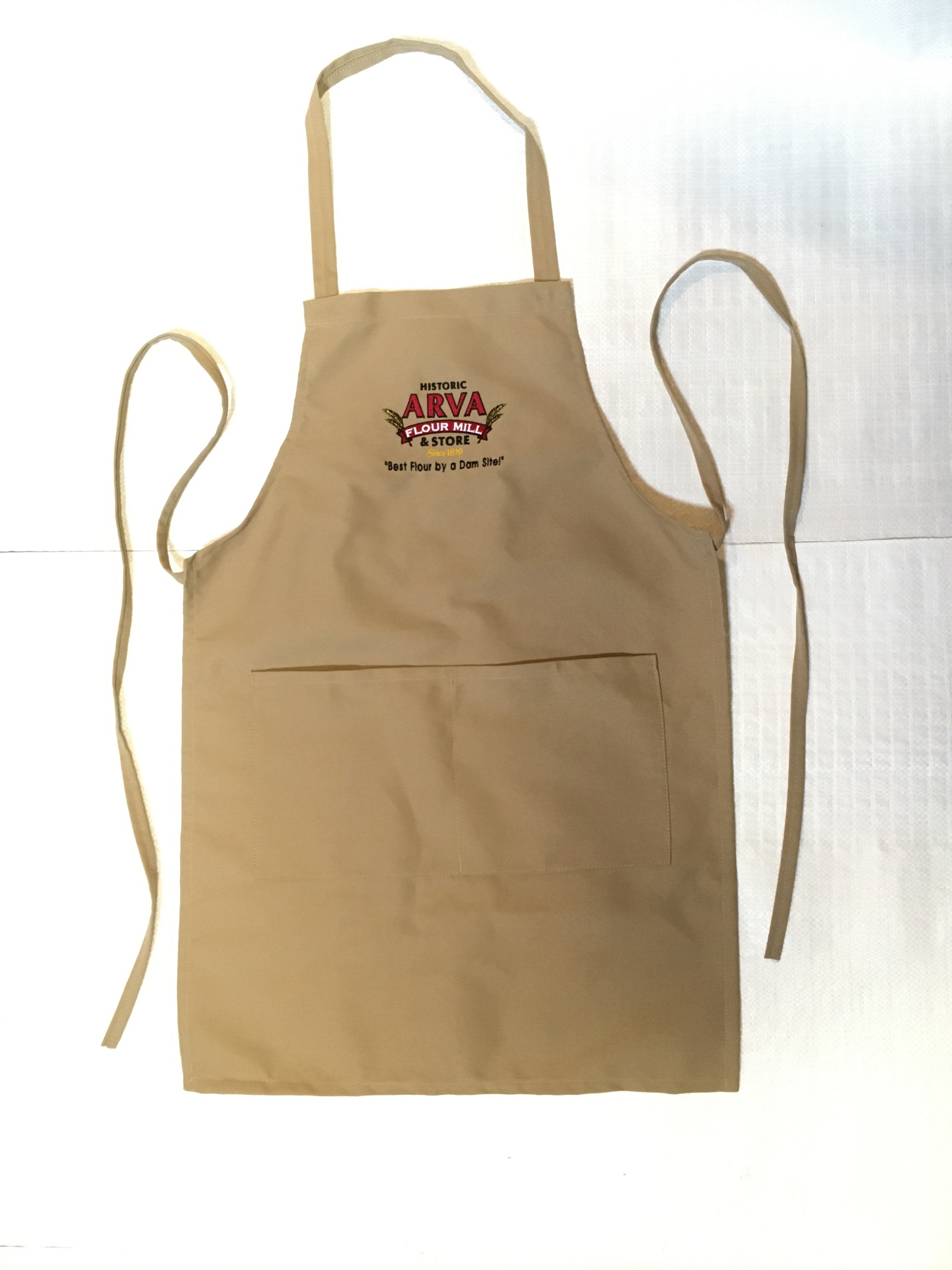 Canadian Made! Double Pocket Kitchen/BBQ Apron – Online Arva Flour Mill